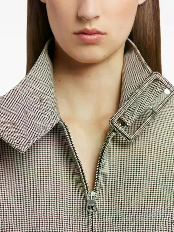 COURREGES Houndstooth Bomber Jacket