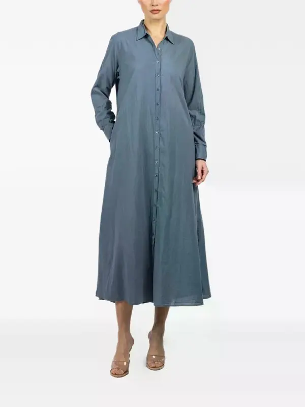 Xirena Boden Midi Shirt Dress - Blue