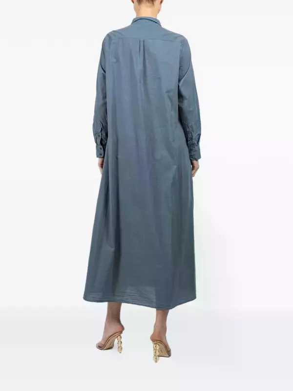 Xirena Boden Midi Shirt Dress - Blue