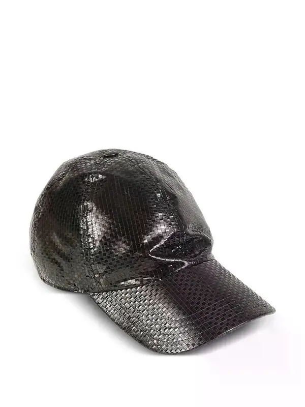 Alexander McQueen Woven Cap - Black