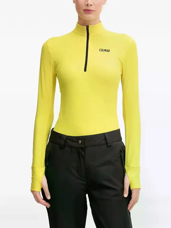 COLMAR Half-zip Mock-neck Ski Top