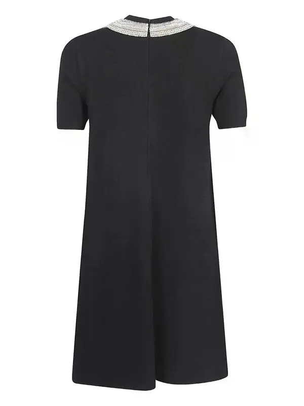 Valentino Garavani Embellished-collar Dress