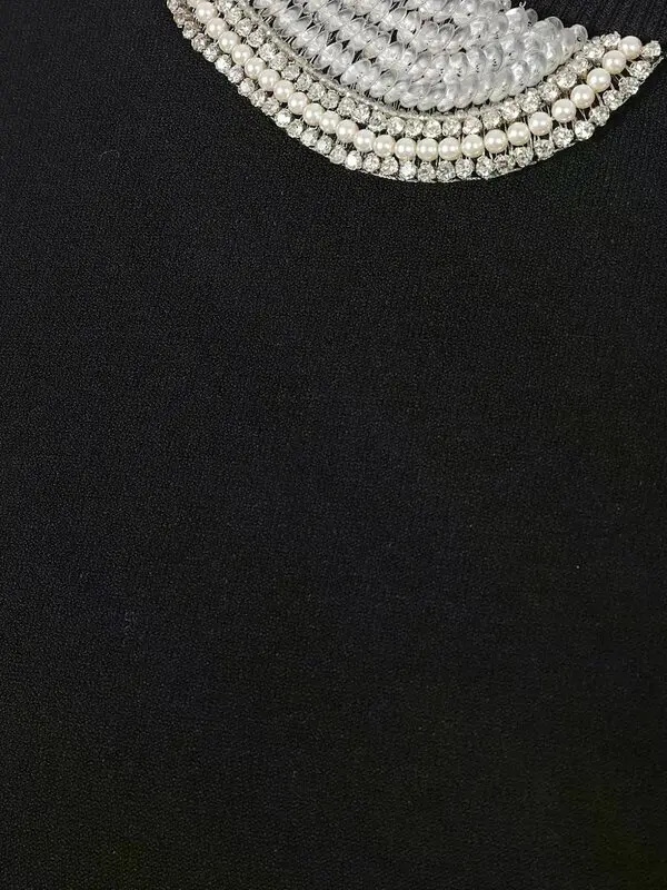 Valentino Garavani Embellished-collar Dress