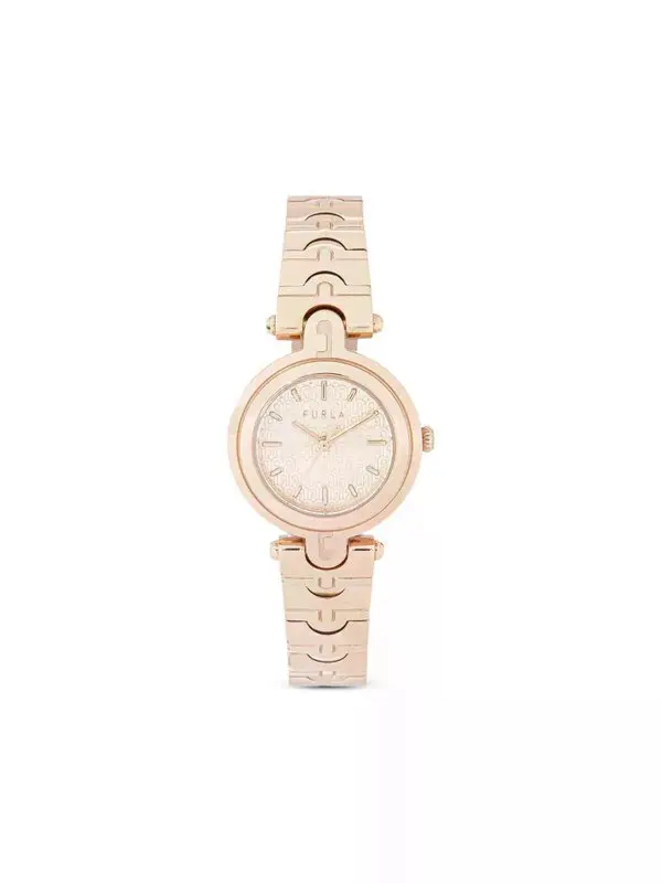 Furla Arch Bar Pattern 34mm Watch - Neutrals
