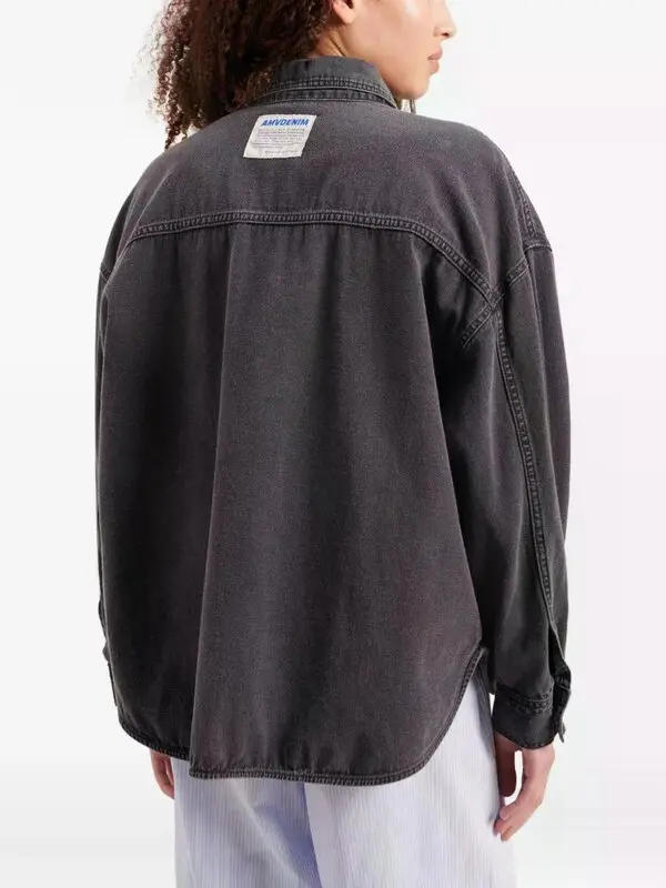 American Vintage Jazy Denim Shirt - Black