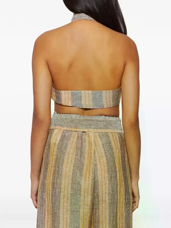 slim fit dress slacks The Carolyn Dress in Pale Yellow Striped Gauze Pale Yellow Striped Gauze / 2022SP342 PYSG / 0