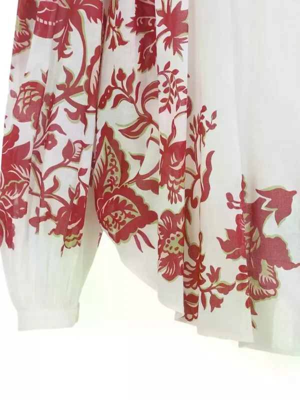 Etro Floral-print Buttoned Shirt - White