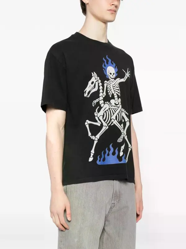MELT Graphic-print T-shirt - Black