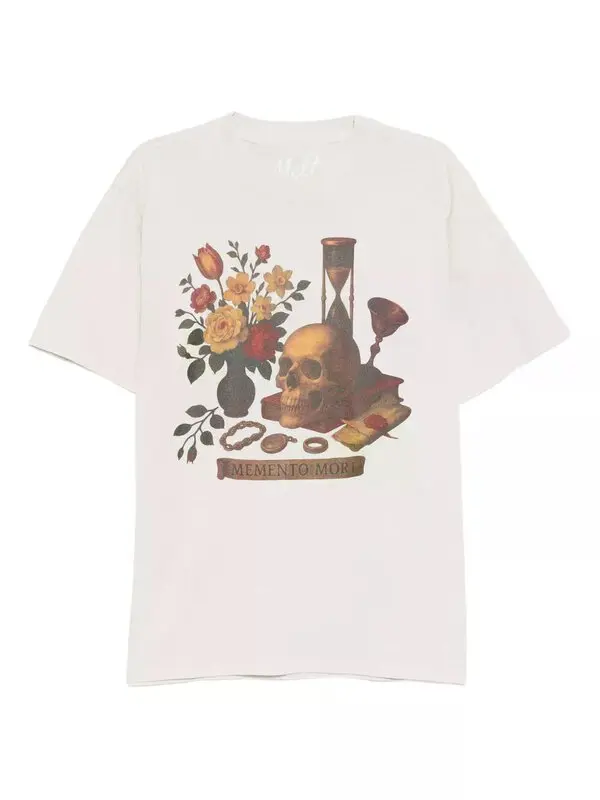 MELT Graphic-print T-shirt - Neutrals