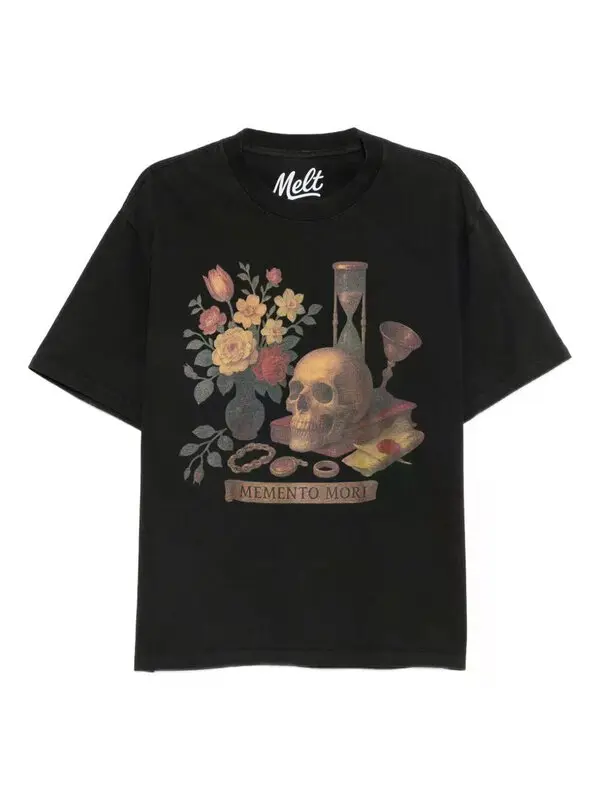 MELT Graphic-print T-shirt - Grey