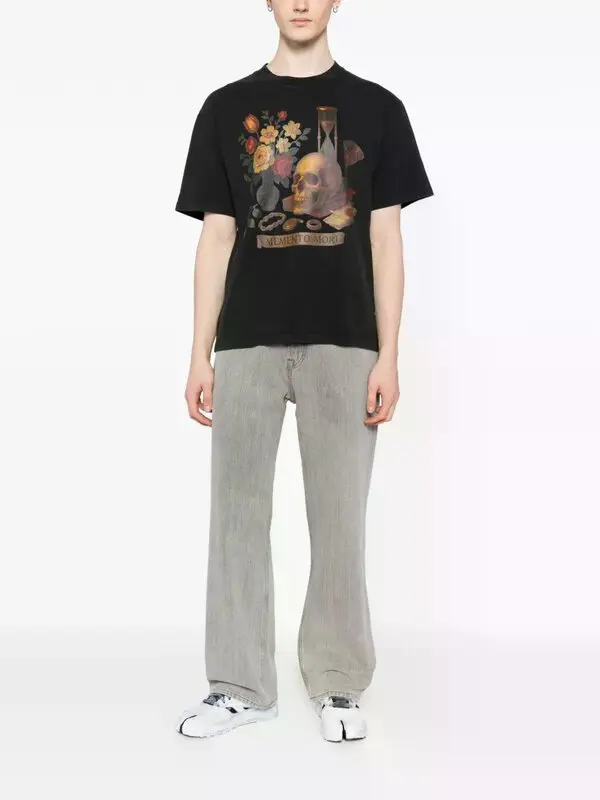 MELT Graphic-print T-shirt - Grey
