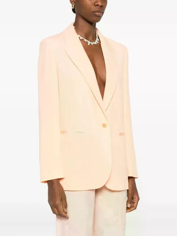 FORTE_FORTE Single-breasted Blazer - Pink