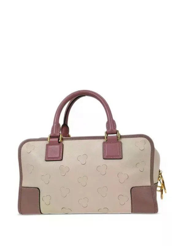 Loewe 2011 Amazona 28 Leather Tote Bag - Neutrals