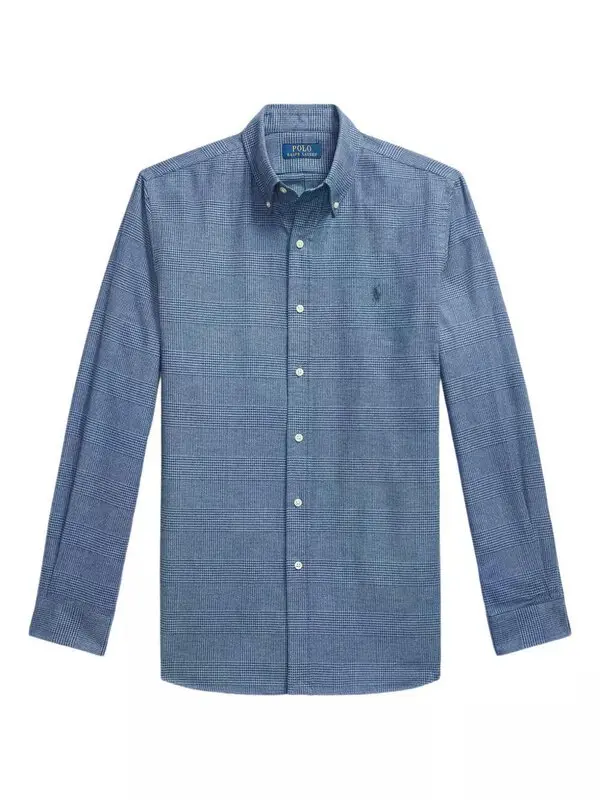 Polo Ralph Lauren Button-down Collar Twill Shirt - Blue