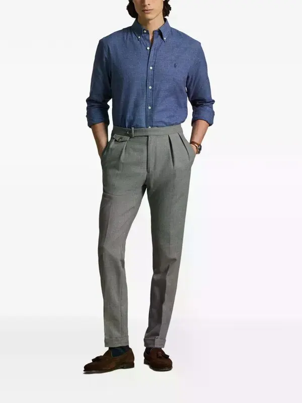 Polo Ralph Lauren Button-down Collar Twill Shirt - Blue