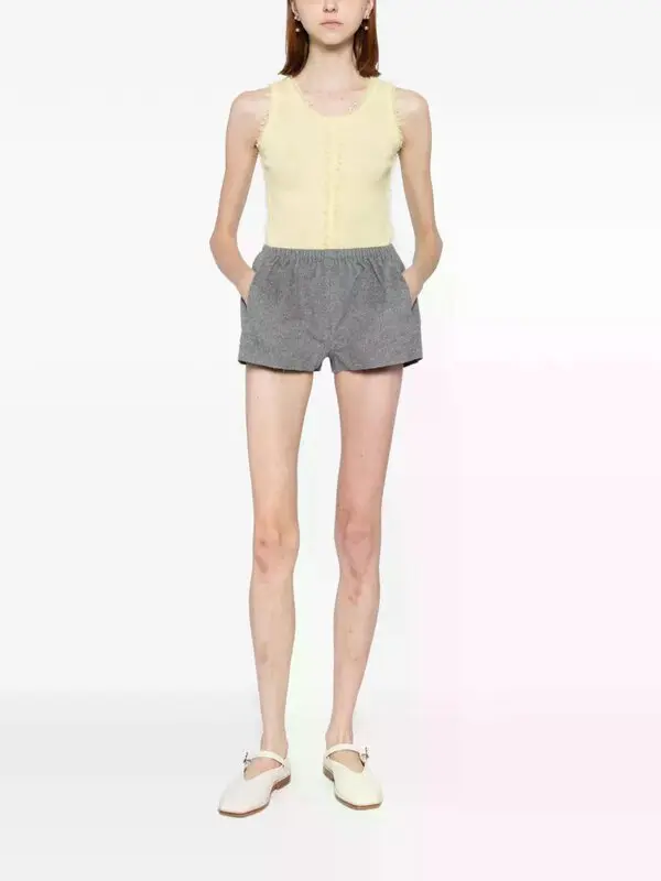 CUDDLEUP Cashmere Shorts