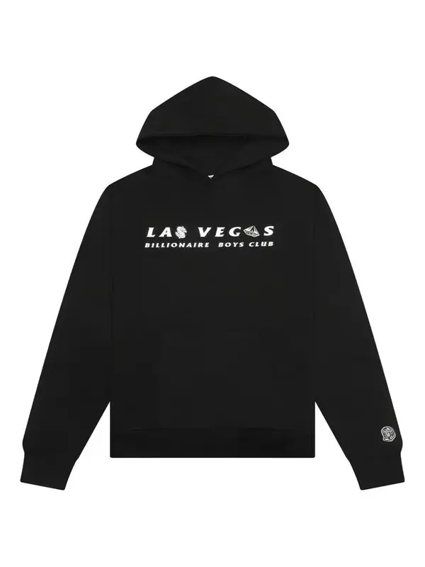 BILLIONAIRE BOYS CLUB Graphic Hooded Sweater - Black