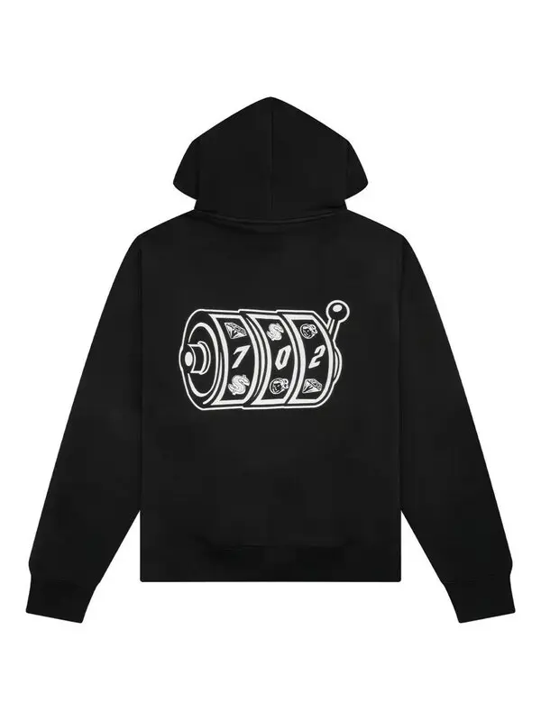 BILLIONAIRE BOYS CLUB Graphic Hooded Sweater - Black