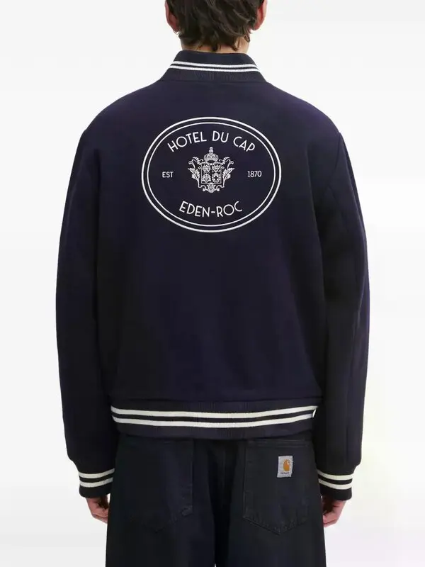 SPORTY & RICH Hotel Eden Roc Buttoned Jacket
