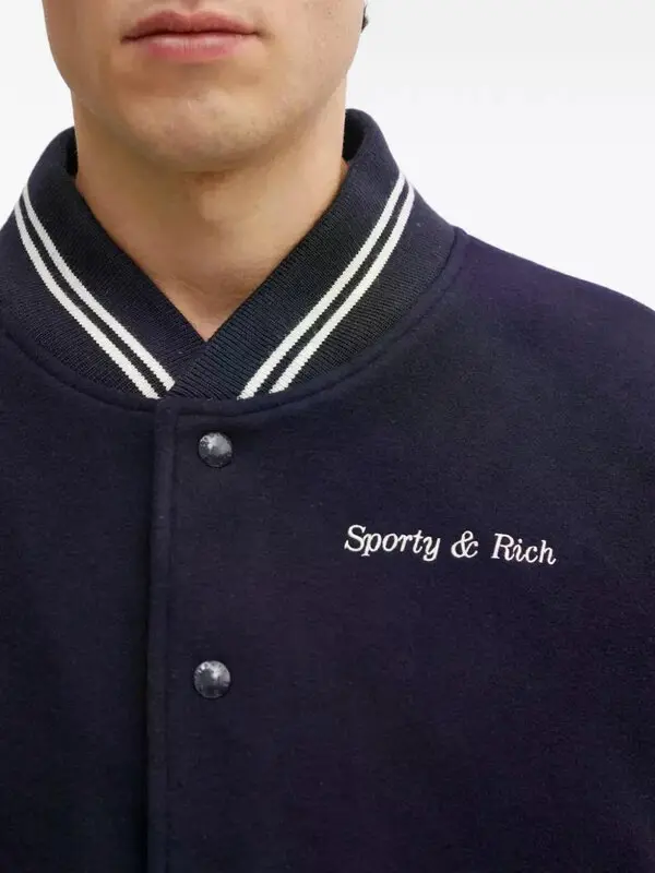 SPORTY & RICH Hotel Eden Roc Buttoned Jacket