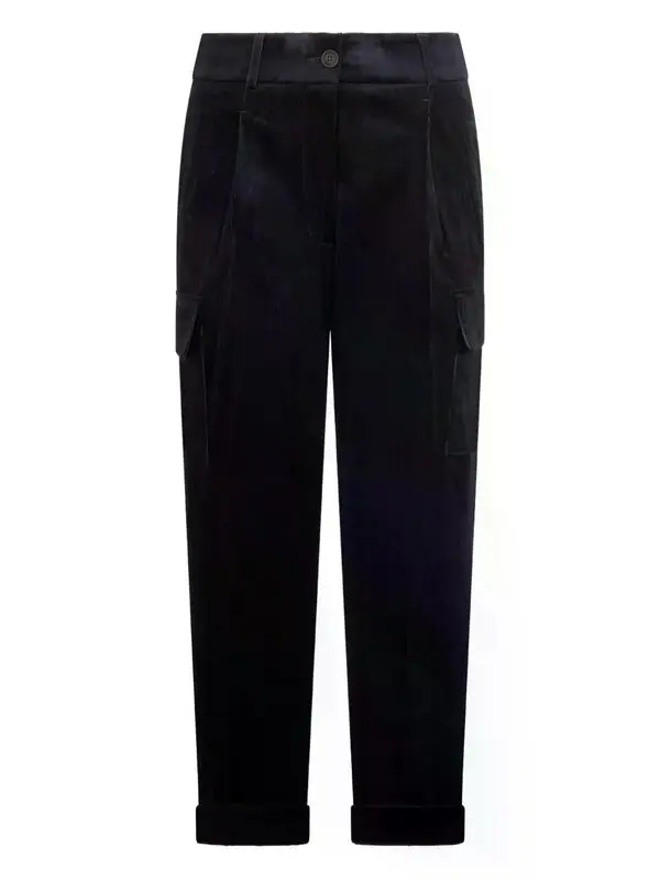 Peserico Corduroy-effect Trousers