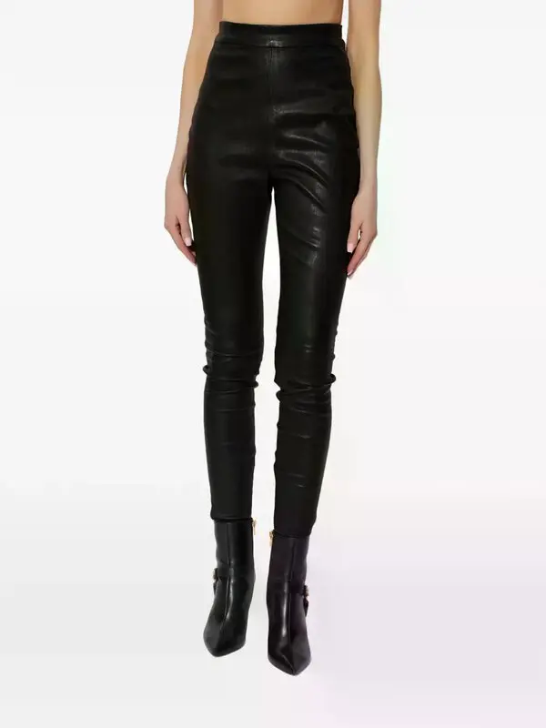 Balmain Leather Trousers