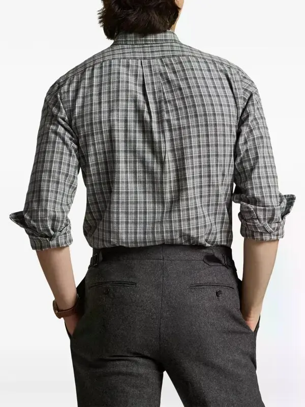 Polo Ralph Lauren Oxford Plaid Shirt - Grey