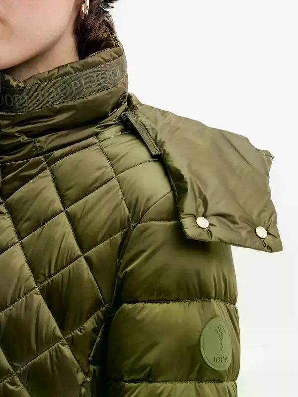 JOOP! Quilted-design Coat - Green