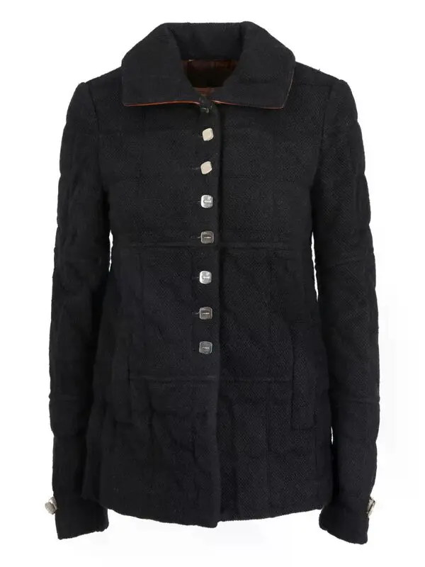 Fendi Quilted Buttoned Jacket
