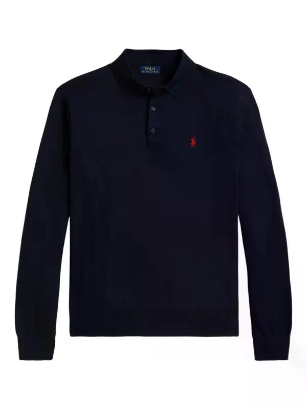 Polo Ralph Lauren Long-sleeve Collared Polo Shirt