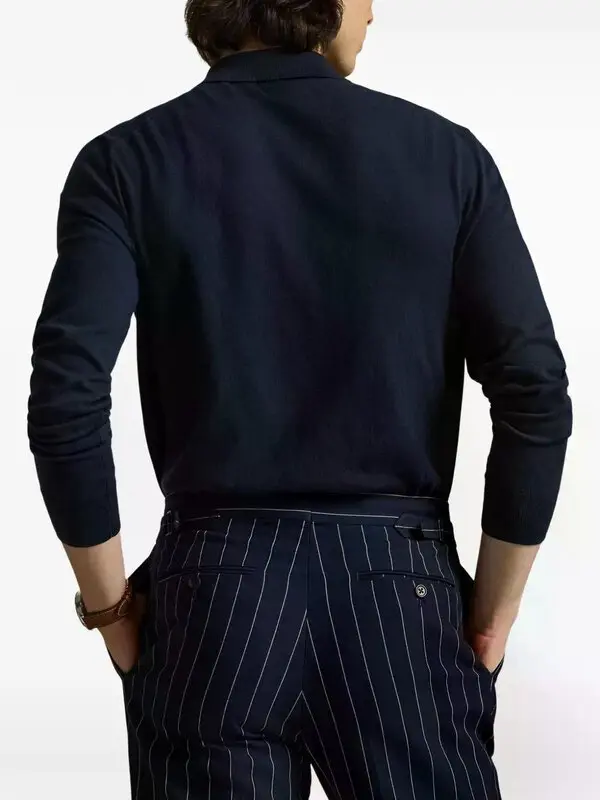 Polo Ralph Lauren Long-sleeve Collared Polo Shirt