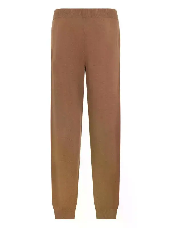 Malo Drawstring-waist Knitted Trousers