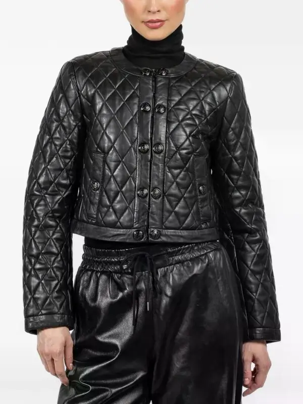 R13 Quilted Leather Jacket