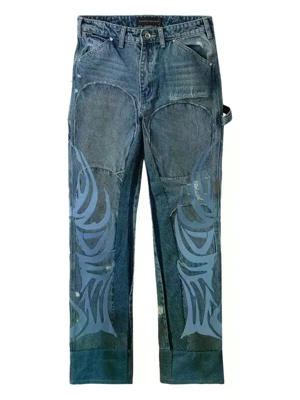 WHO DECIDES WAR Winged Carpenter Denim Jeans