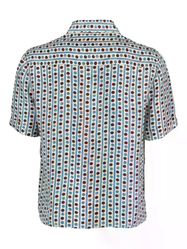 Prada Geometric Short-sleeved Shirt