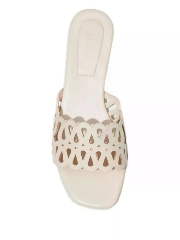 Simkhai Scalloped Sandals