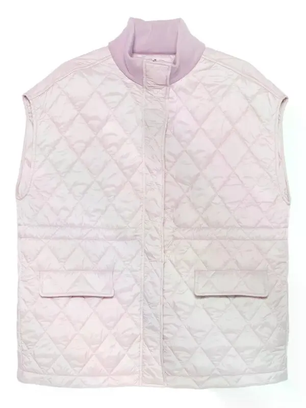 Fabiana Filippi Quilted Sleeveless Jacket - Purple