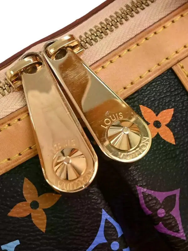 LOUIS VUITTON 2010 Gm Courtney Multicolore Tote - Black