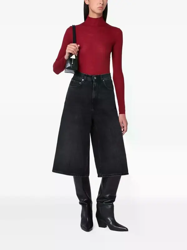 6397 Turtleneck Sweater - Red