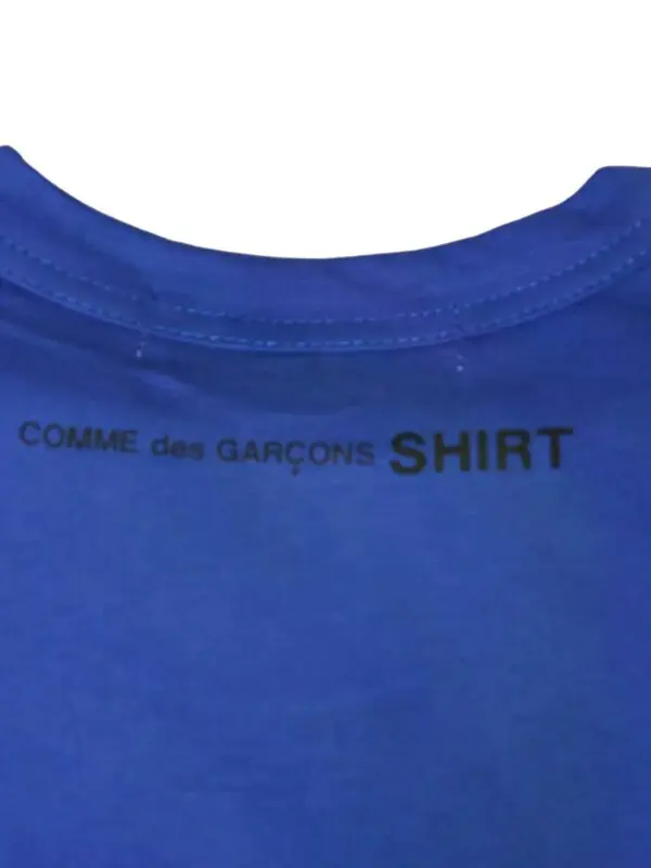 Comme Des Garçons Crew-neck T-shirt - Blue