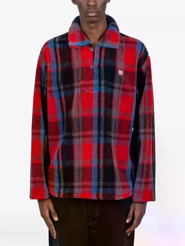 HUMAN MADE Plaid Sweatshirt