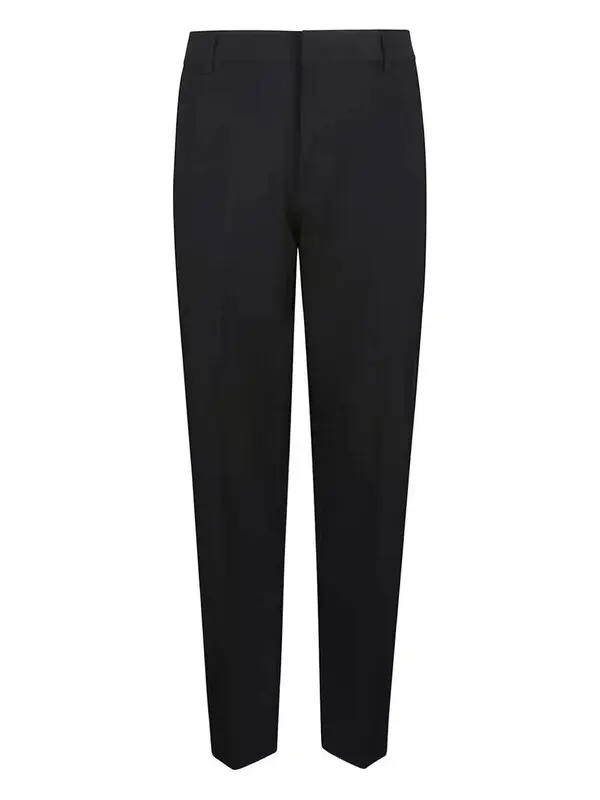 Emporio Armani Straight Trousers - Black