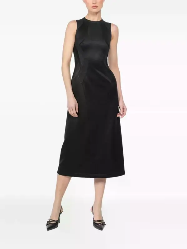 SHIRO SAKAI Panelled Midi Dress