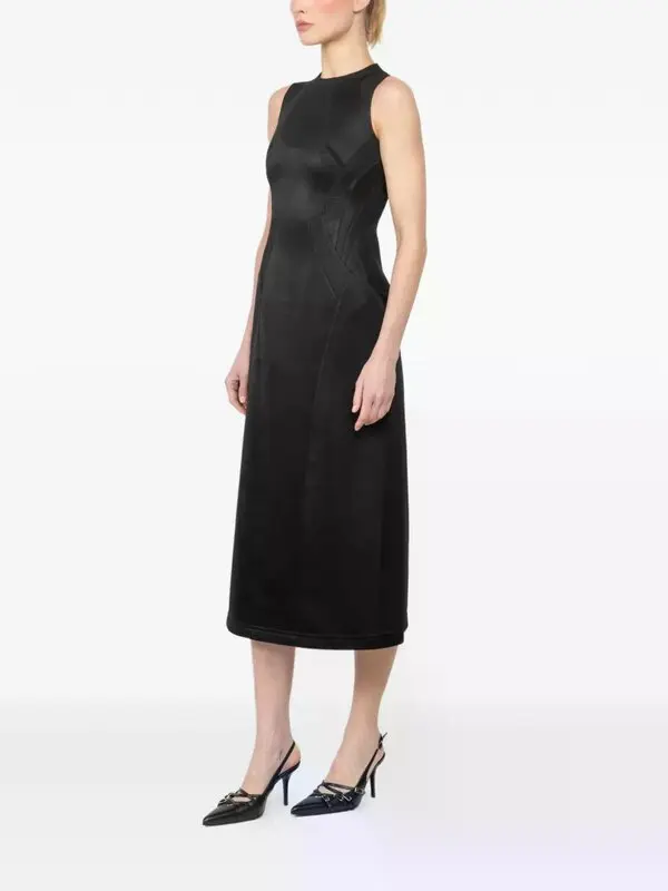 SHIRO SAKAI Panelled Midi Dress
