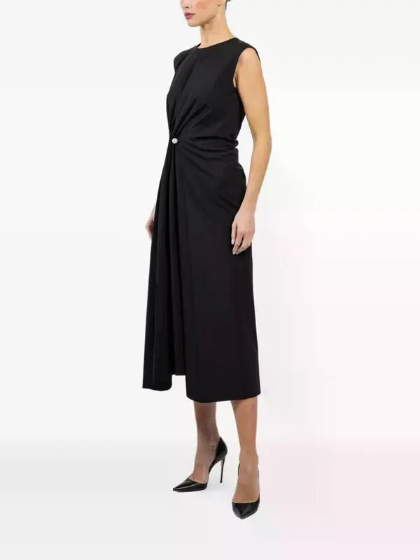 Mantū Pearl-button Midi Dress