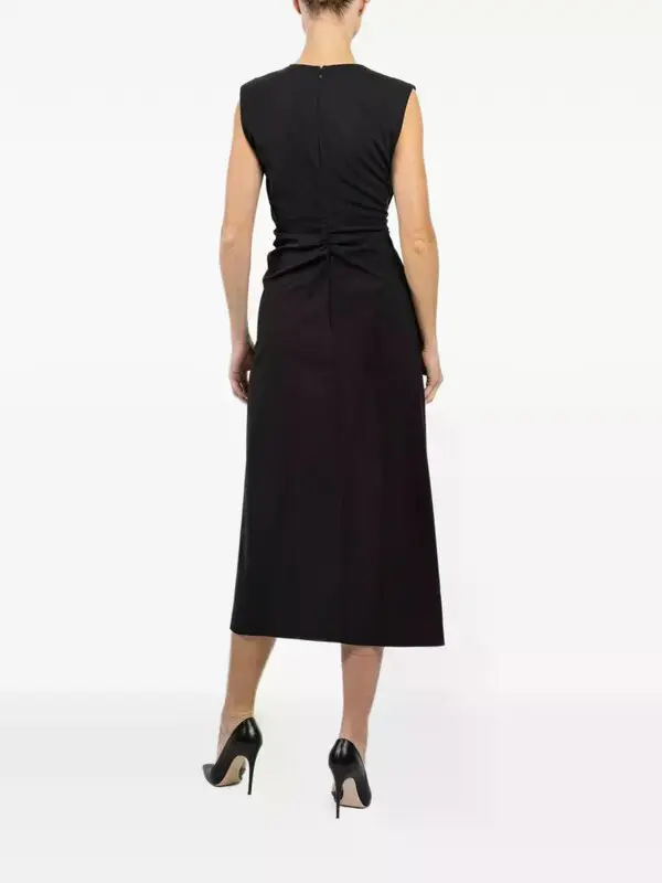 Mantū Pearl-button Midi Dress