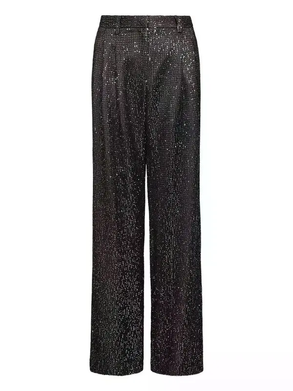 TWP Sequined Wide Leg Trousers