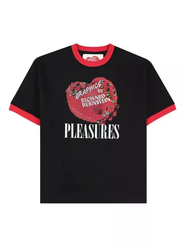 PLEASURES X Richard Bernstein Cake Ringer T-shirt