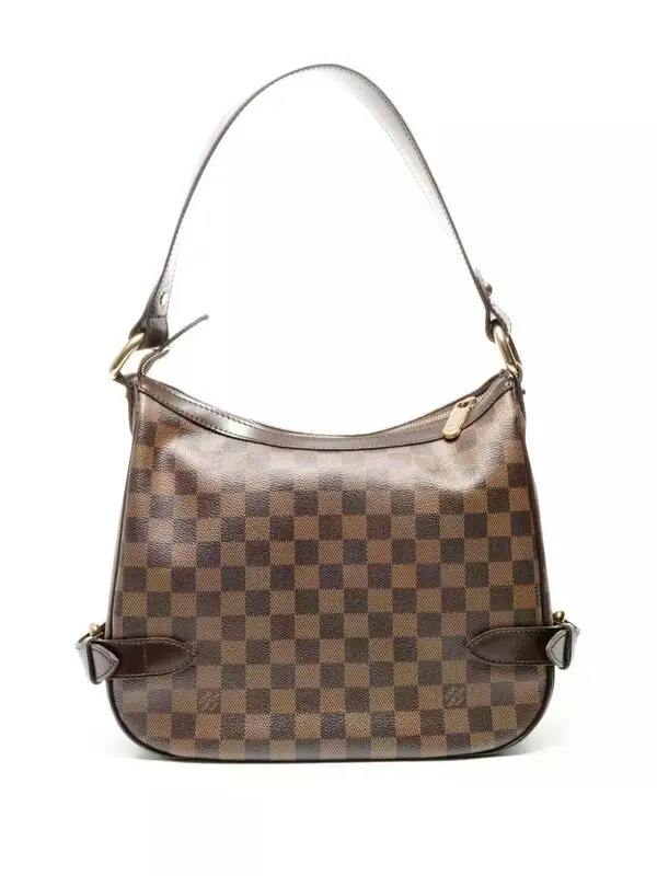 LOUIS VUITTON 2008 Highbury Damier Shoulder Bag - Brown
