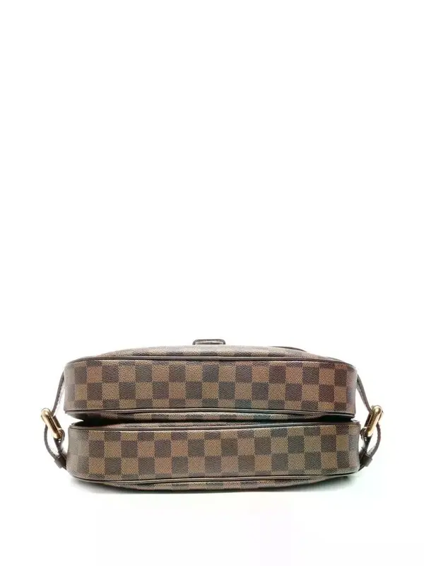 LOUIS VUITTON 2008 Highbury Damier Shoulder Bag - Brown